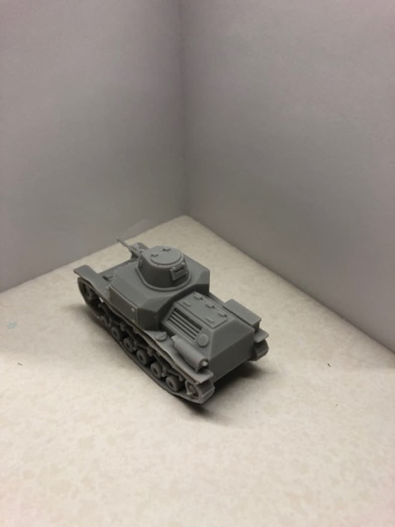1/56 Scale, Japanese Type 92 Tank, Assembled 3d Printed, Wargaming ...