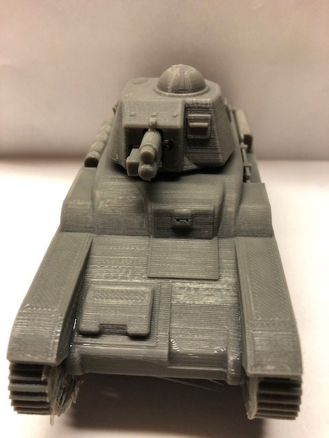 1/56 Scale French R 35 Cavalry Tank, Assembled PLA Printed. - Etsy