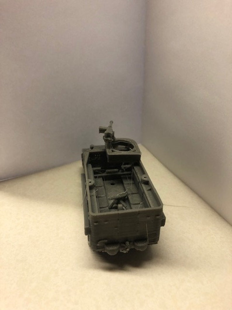 1:56 Scale, US Halftrack, Assembled, 3 D PLA Print. - Etsy
