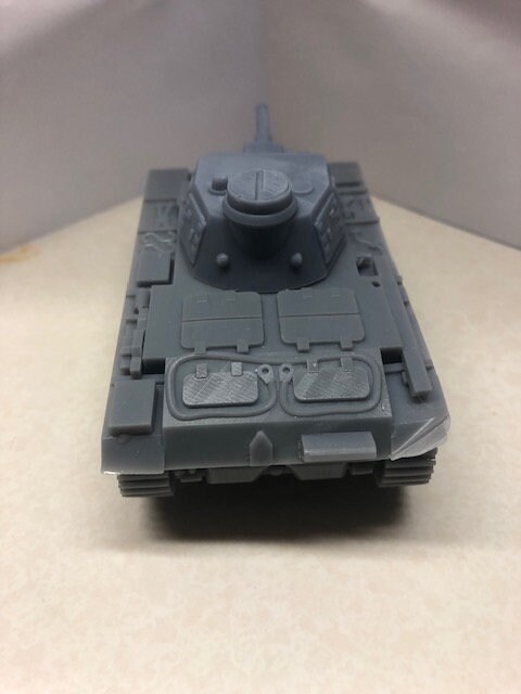 1:56 Scale, Assembled, Germn Mk 3f Tank, 3D Resin Print - Etsy