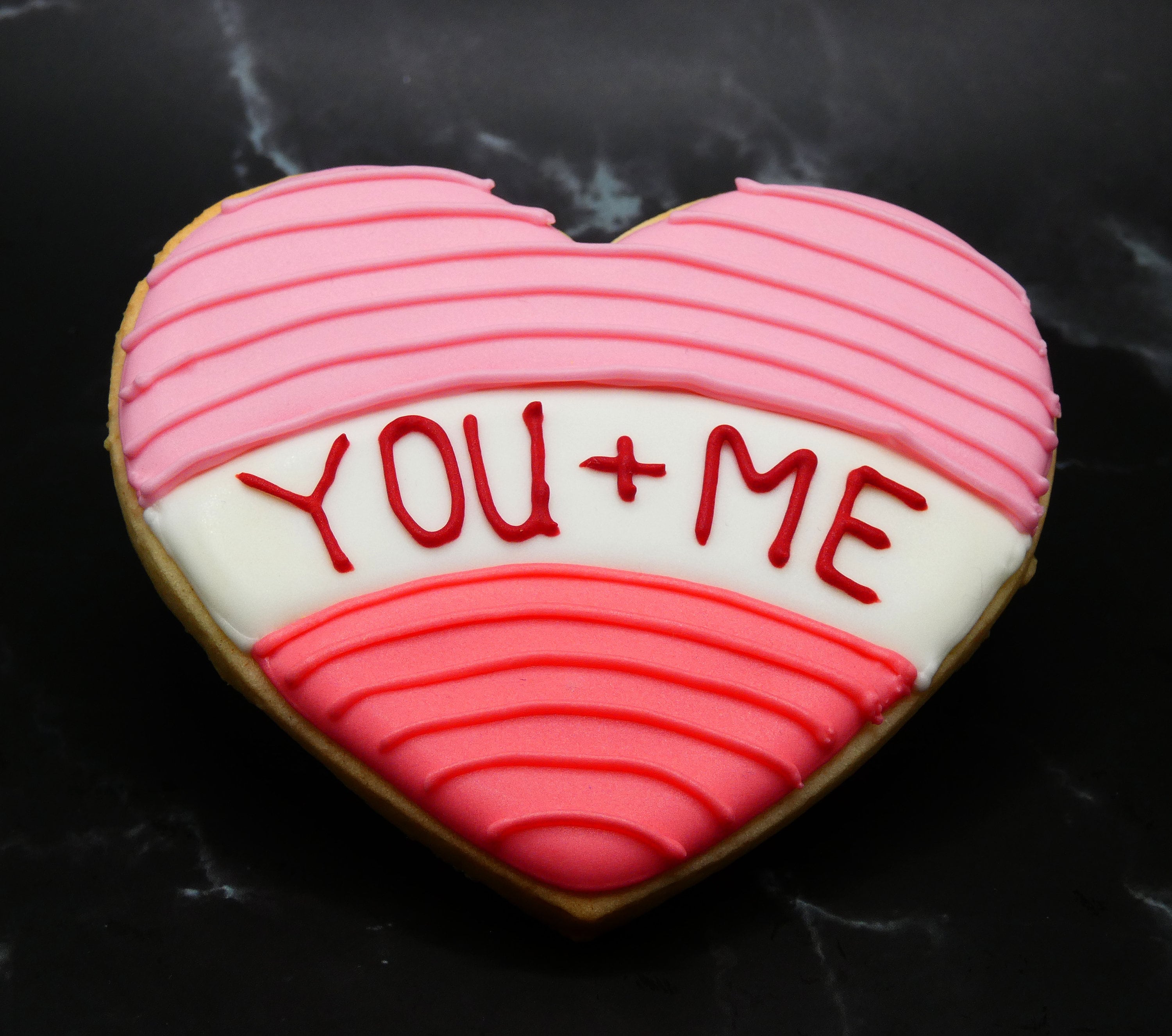 Custom Hand Made Cookies Heart Collection - Etsy