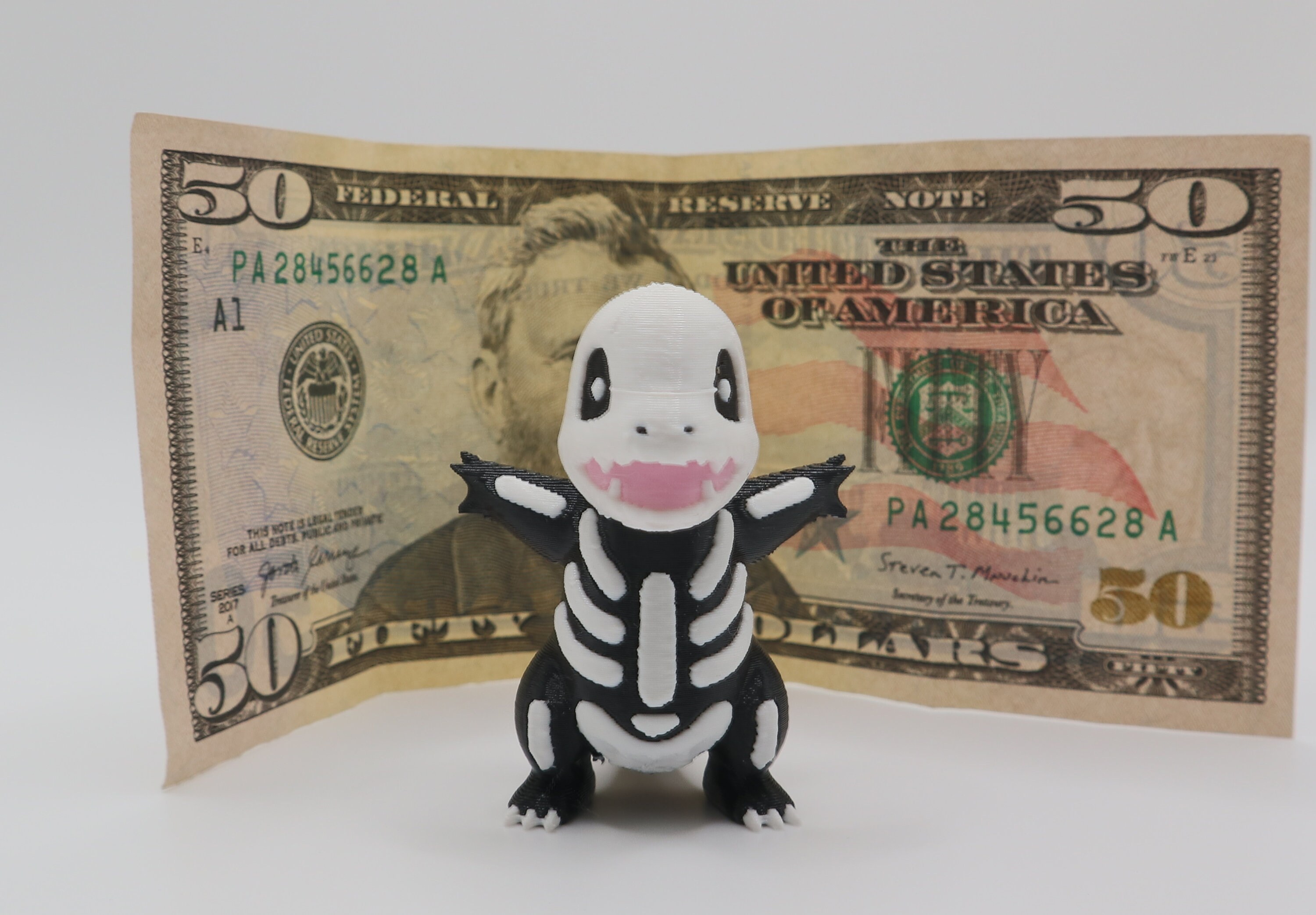 Spooky Charmander 2 Tall 3d Printed in Full Color - Etsy