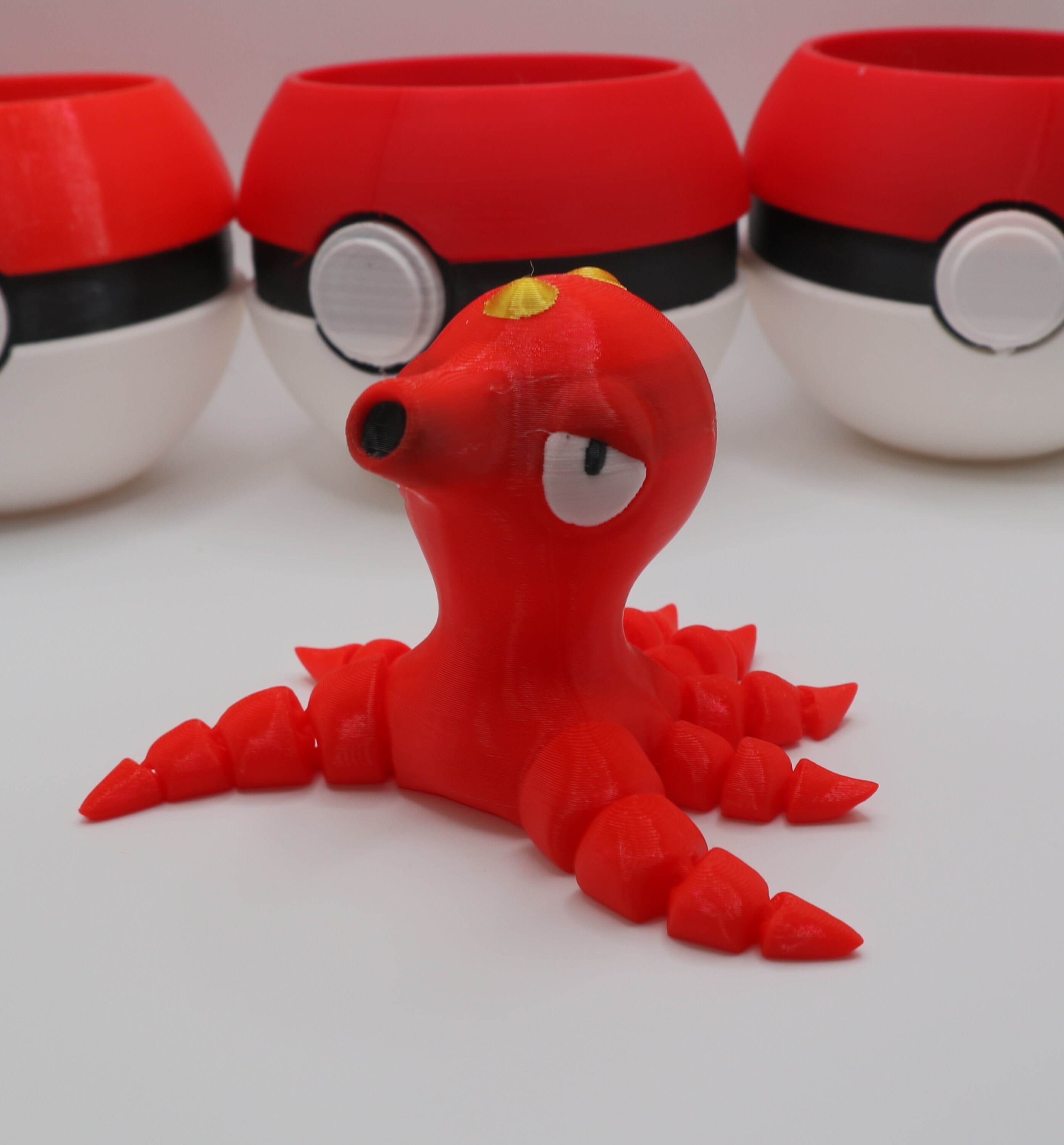 Articulated Octillery 2.5 Tall 3d Printed in Full Color - Etsy