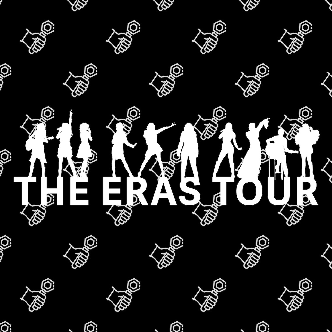 Swifty the Eras Tour Silhouettes SVG & PNG Files - Etsy
