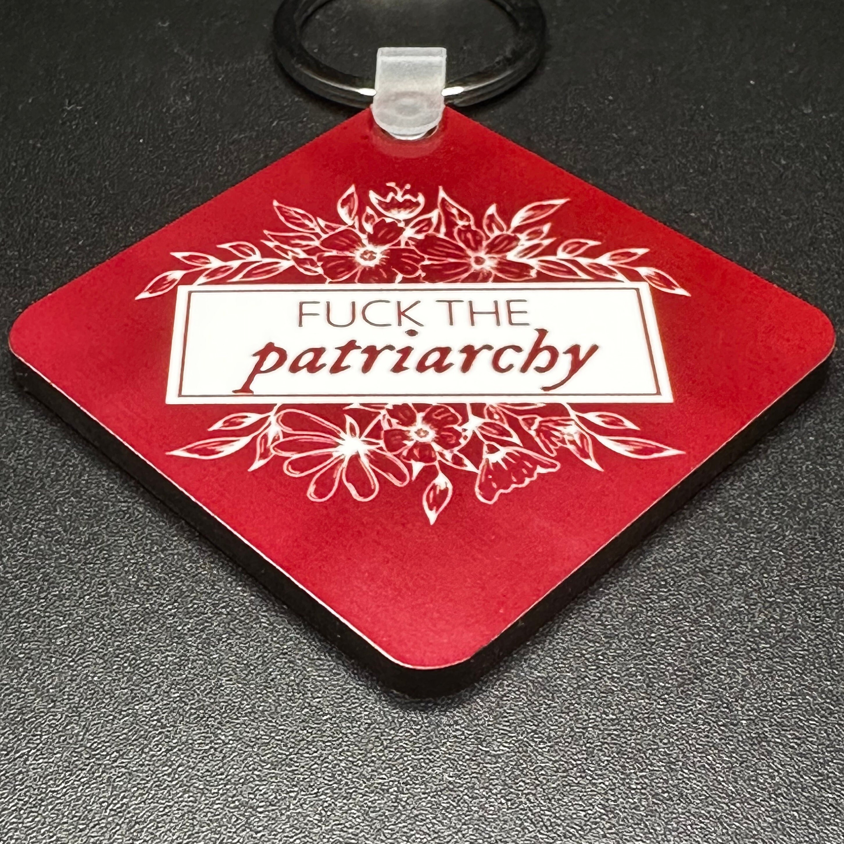 Swifty Fuck the Patriarchy Key Chain - Etsy