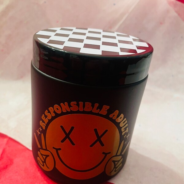 Cool Stash Jar - Etsy