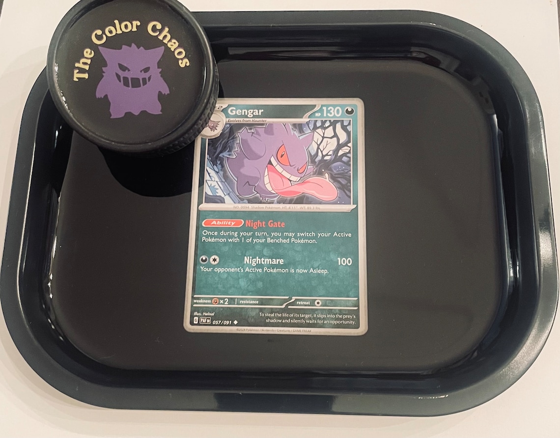 Pokemon Inspired Grinder and Rolling Tray Set All Set Are Different ...
