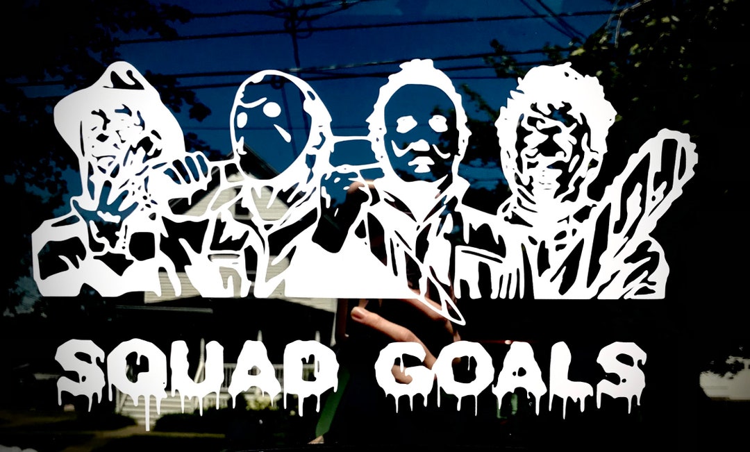 Horror Theme Vinyl Car Decal Sticker - Etsy