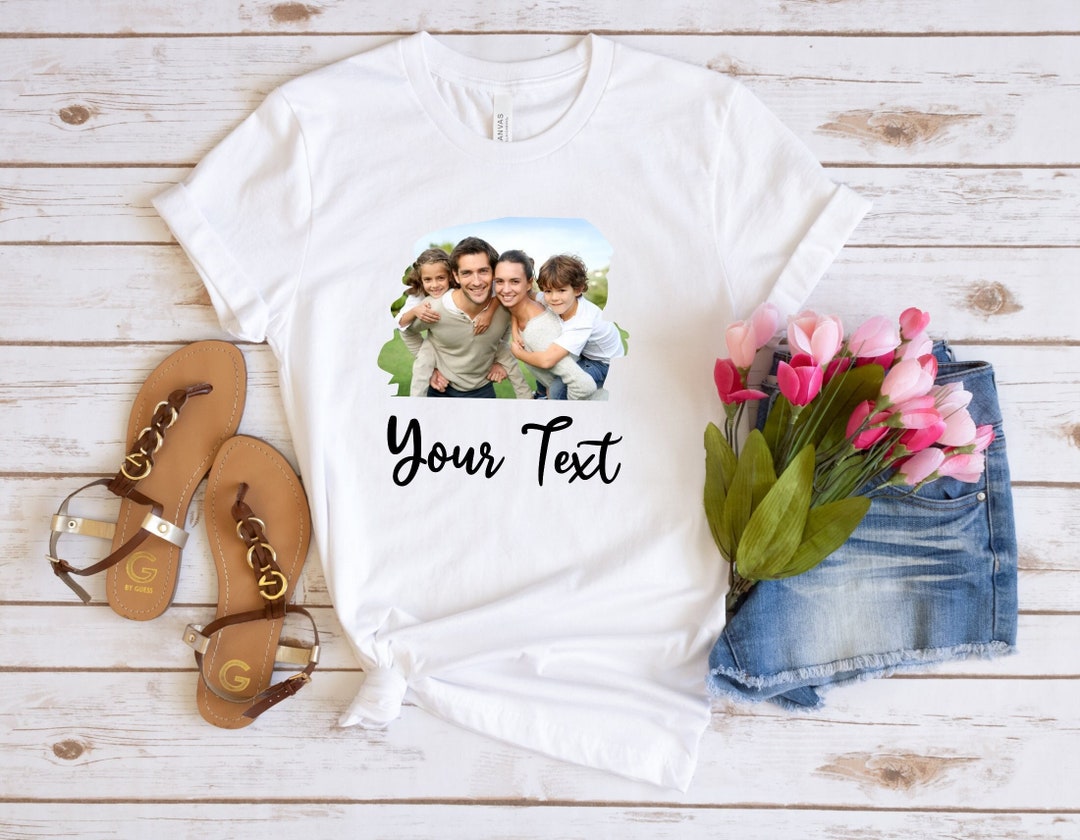 Custom Photo Shirt, Custom Family Shirt, Family Memories Shirt, Baby ...