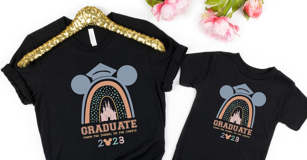 Disney Graduation Shirt, Disney 2024 Graduation Shirt,disney Senior ...