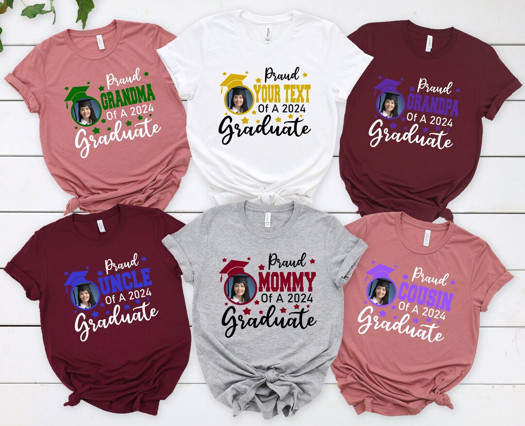 2024 Custom Graduation Shirt, 2024 Proud Custom Graduation ...
