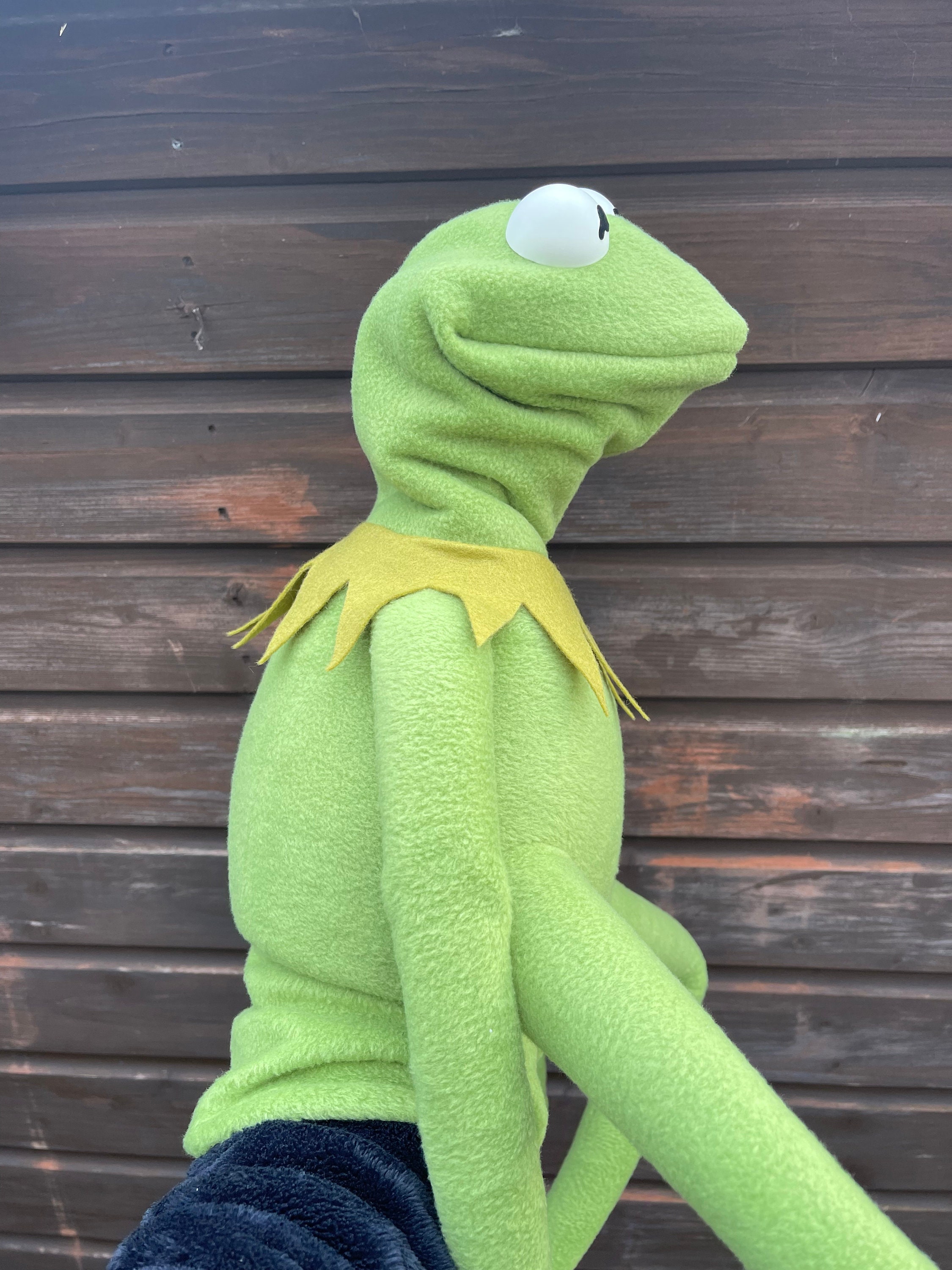 Kermit the Frog Puppet Replica Hand Puppet Muppet 1:1 - Etsy UK