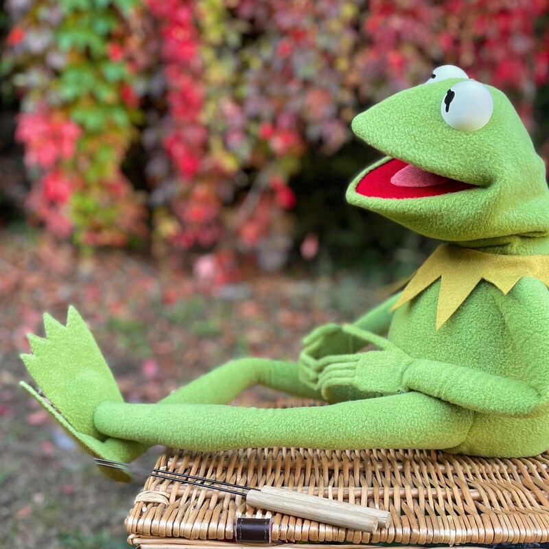 Kermit the Frog Puppet Replica - Etsy