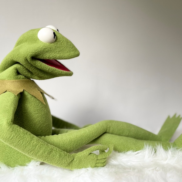 Kermit the Frog Puppet Replica - Etsy