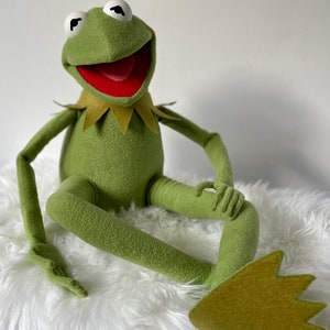 Kermit the Frog Puppet Replica Hand Puppet Muppet 1:1 - Etsy