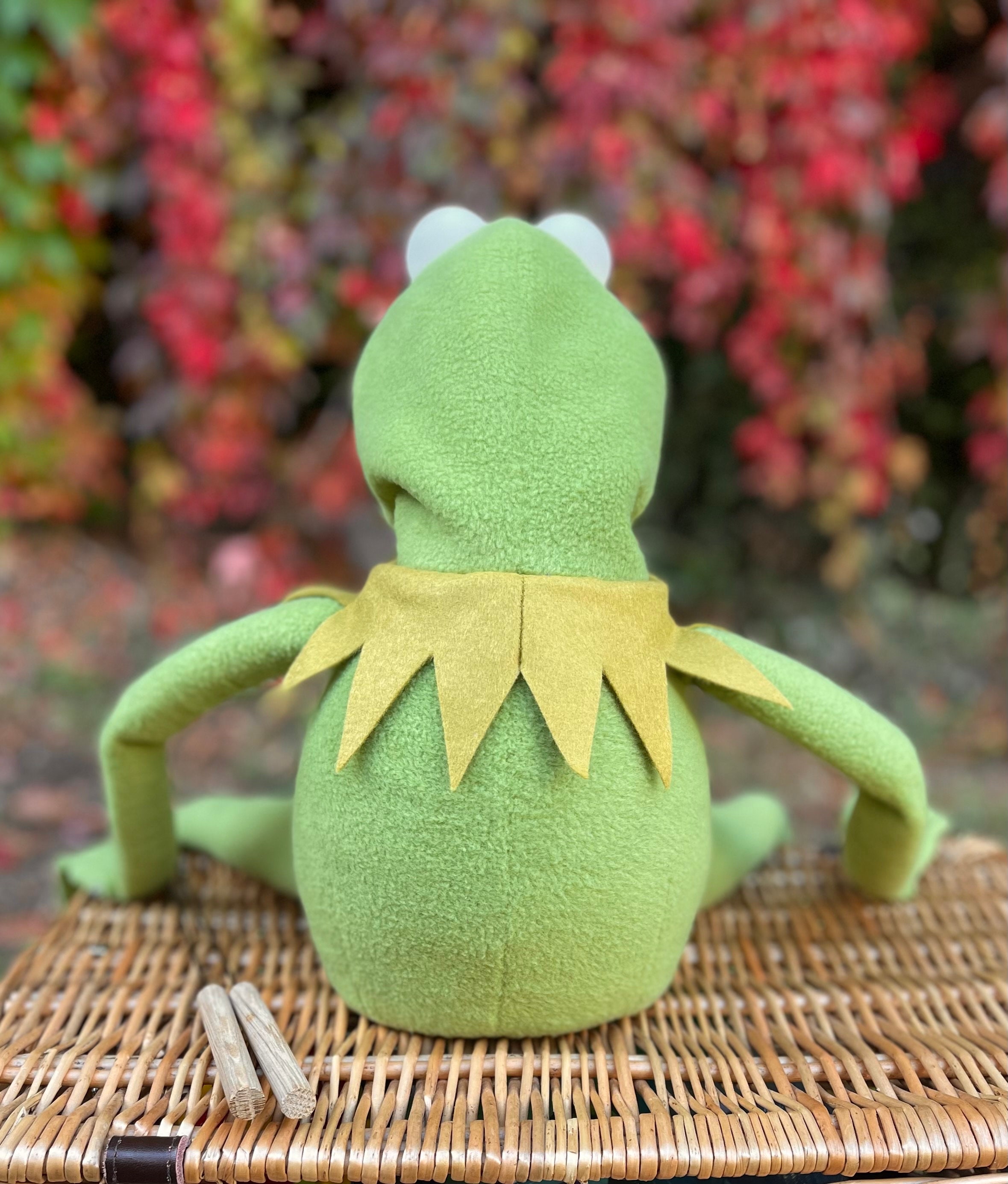 Kermit the Frog Puppet Replica Hand Puppet Muppet, 1:1 Professional ...
