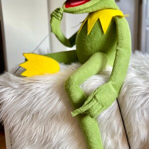 Kermit the Frog Puppet Replica Hand Puppet Muppet, 1:1 Professional ...