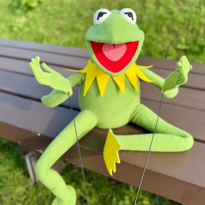 Kermit the Frog Puppet Replica - Etsy
