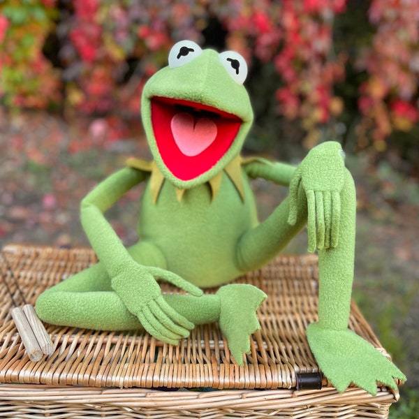 Kermit the Frog Puppet Replica - Etsy