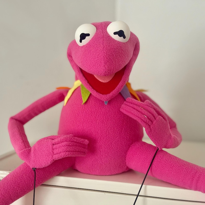 Kermit the Frog Puppet Replica - Etsy