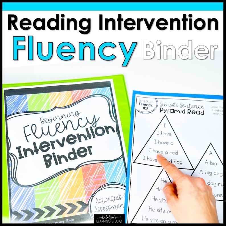 Reading Fluency Reading Activities, Beginning Reading Passages, Early ...