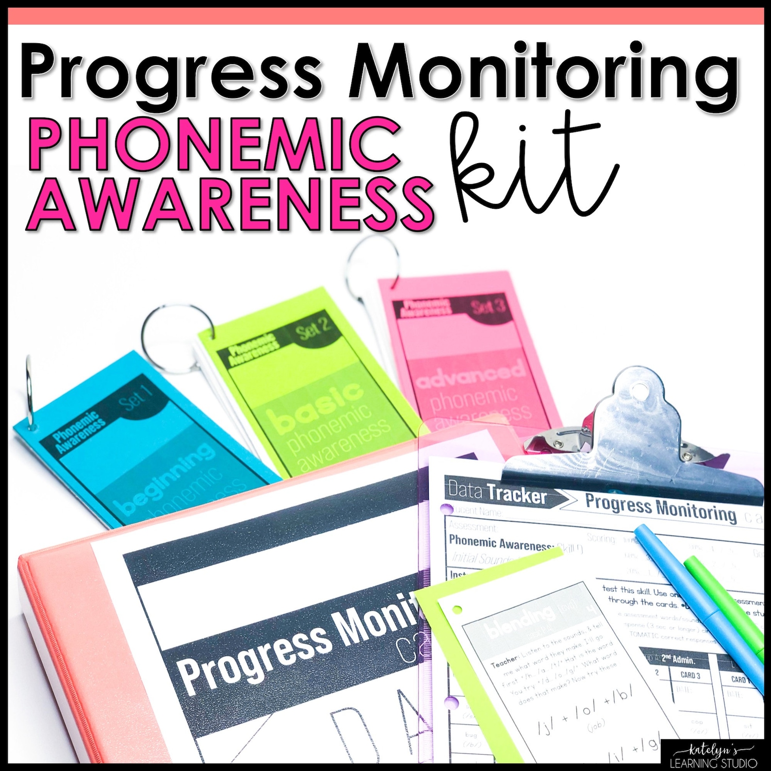 Phonemic Awareness Progress Monitoring Data Tracker Reading ...