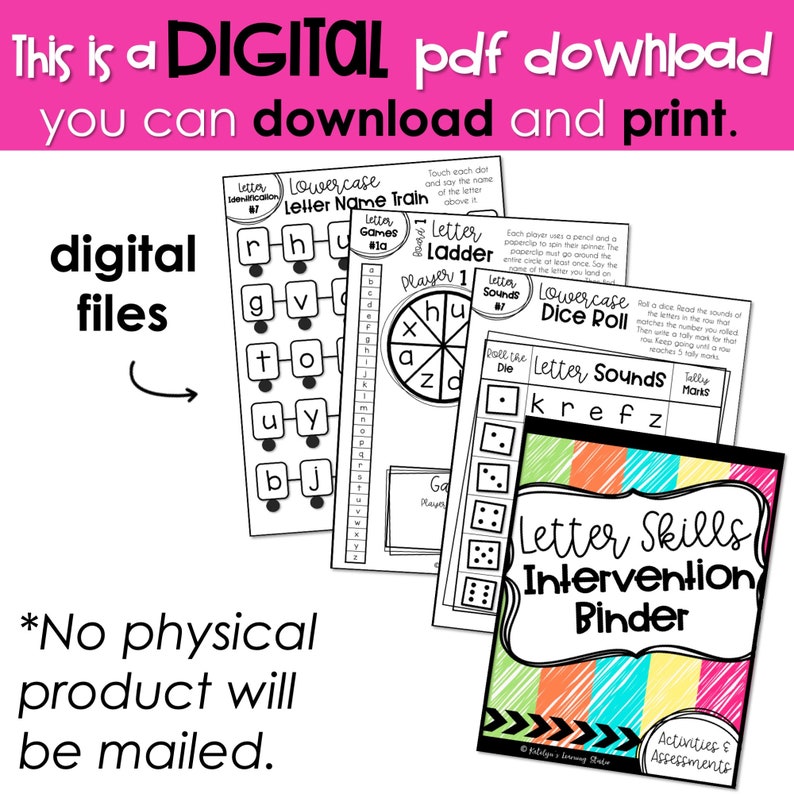 Reading Intervention Activities Teaching Reading Science of - Etsy