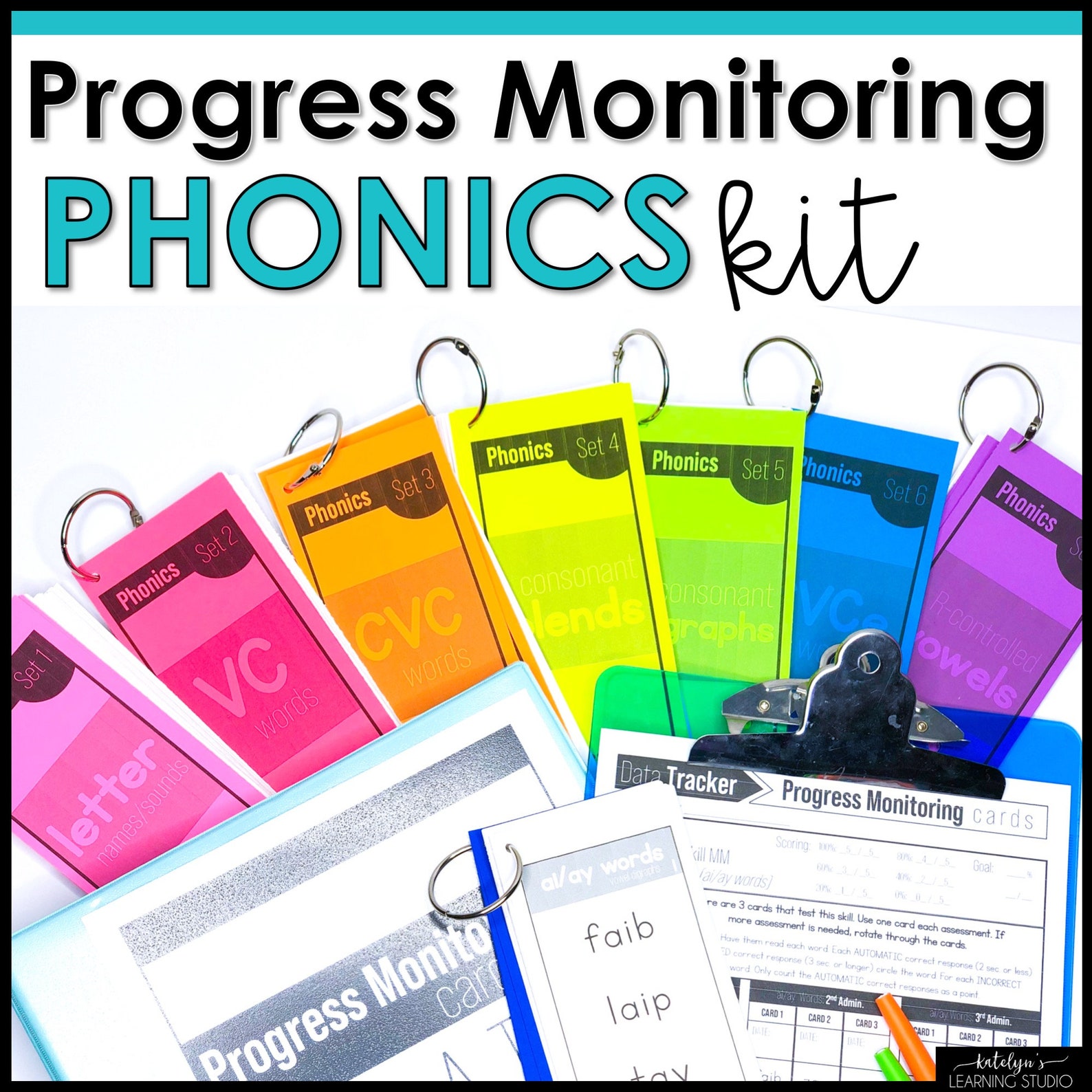 Phonics Assessment and Progress Monitoring, Test Phonics 1st Grade or ...