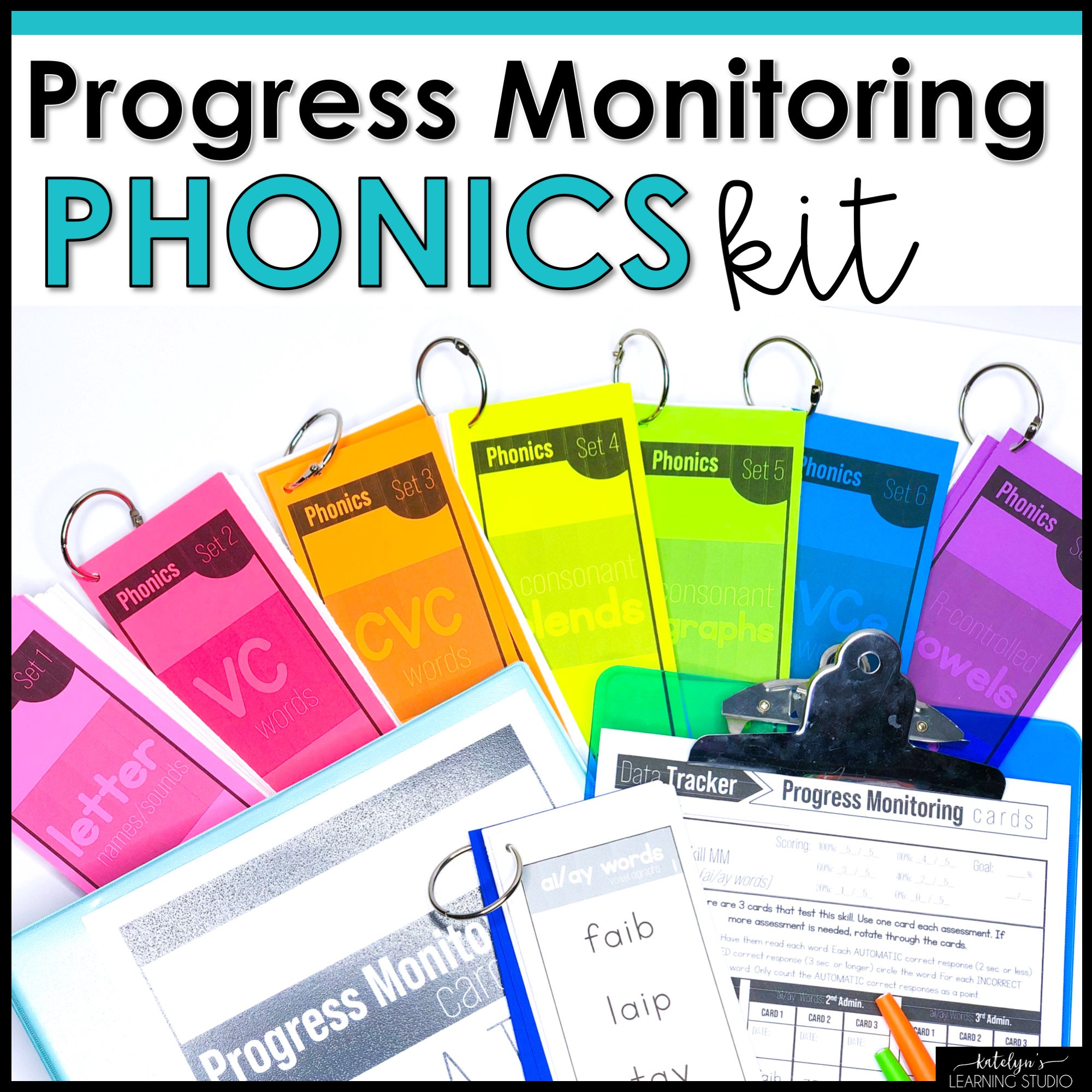 Phonics Assessment and Progress Monitoring, Test Phonics 1st Grade or ...