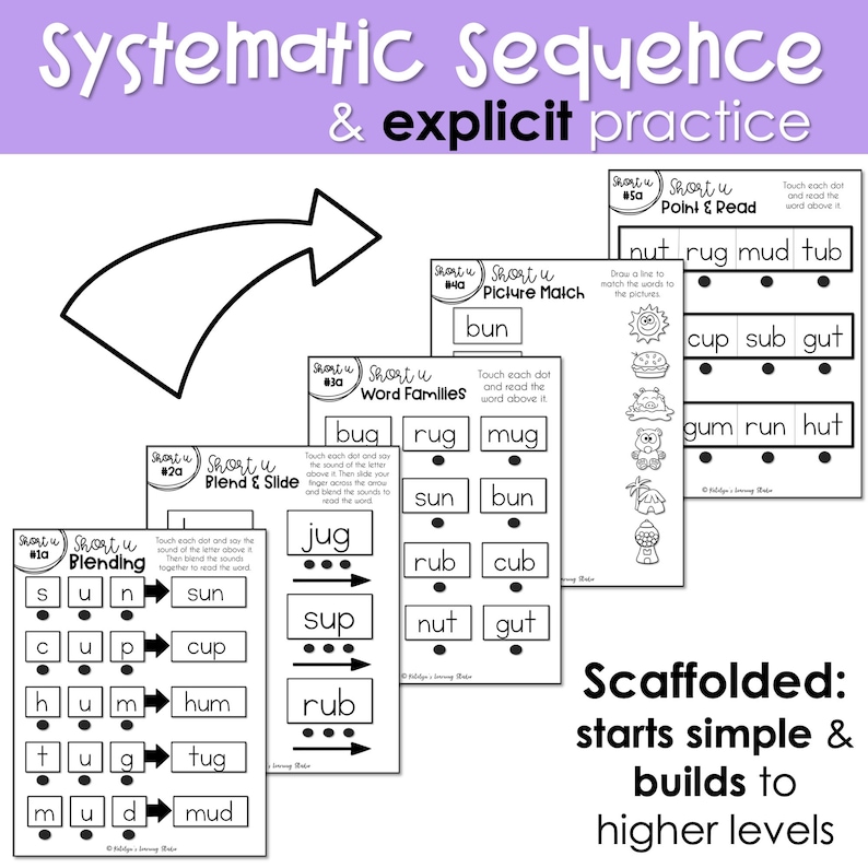 CVC Words Reading Activities, CVC Word Activities for Science of ...