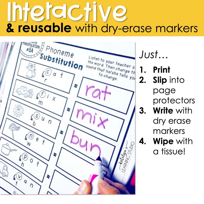 Phonemic Awareness Activities Science of Reading Phonological - Etsy