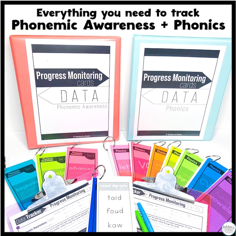 Reading Progress Monitoring Data Tracker, Reading Intervention Data ...