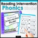 Phonemic Awareness Progress Monitoring Data Tracker Reading ...