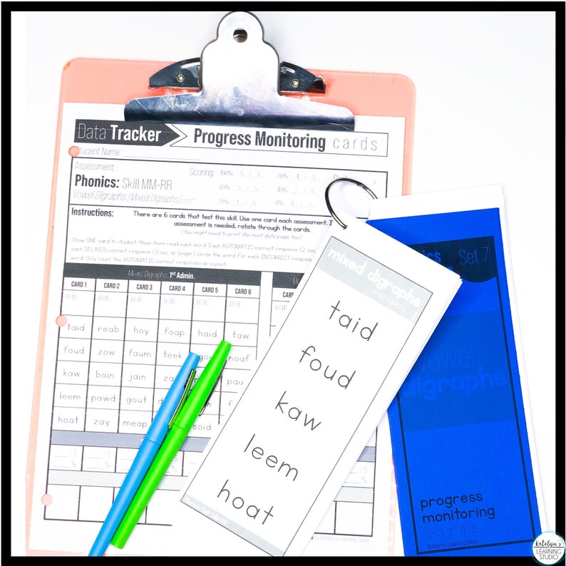 Phonics Assessment and Progress Monitoring Test Phonics 1st - Etsy