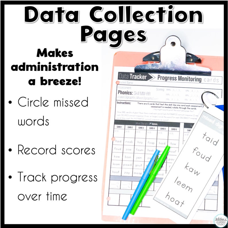 Phonics Assessment and Progress Monitoring Test Phonics 1st - Etsy