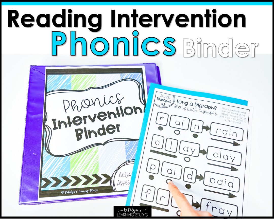 Phonics Games, Phonics Worksheet Binder, Phonics Printables Reading ...
