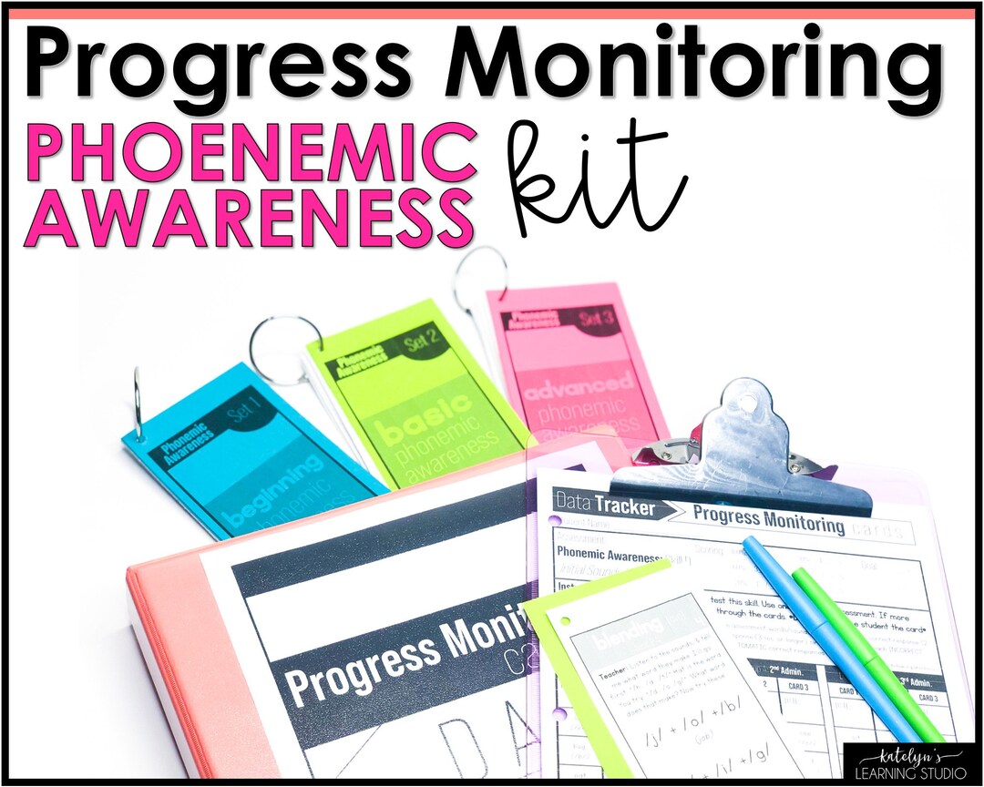 Phonemic Awareness Progress Monitoring Data Tracker Reading ...
