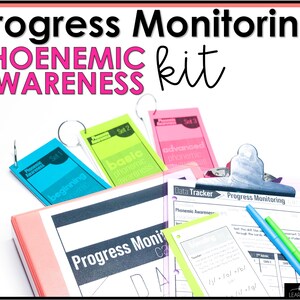 Phonemic Awareness Progress Monitoring Data Tracker Reading ...