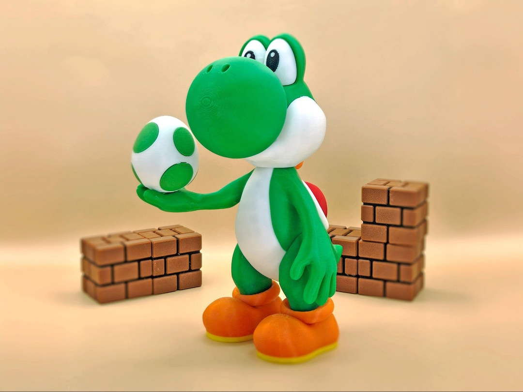 Yoshi and Egg 3D STL File Yoshi and Egg Multi Part - Etsy