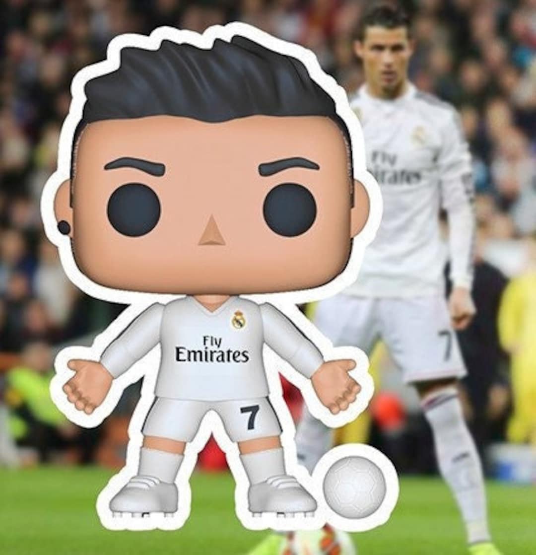 Funko Pop Cristiano Ronaldo 3D STL File - Cristiano Ronaldo Funko Pop ...