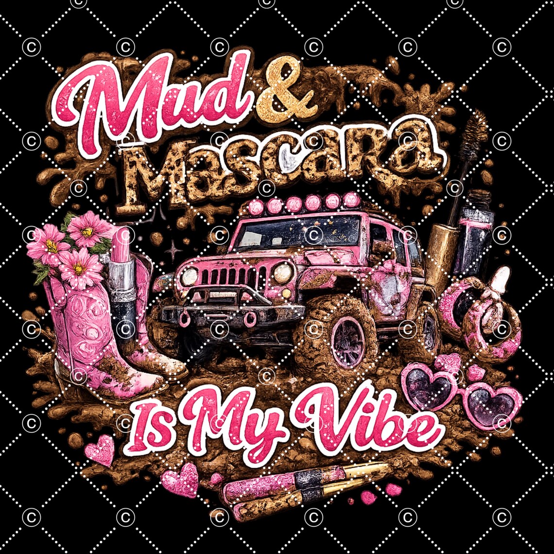 Girlie Off-road 4x4 Png Graphic Design Women’s Offroad Offroading ...