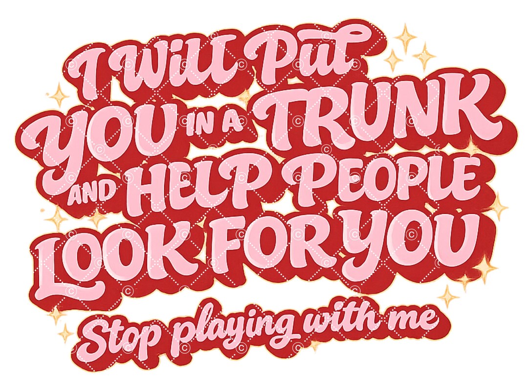Put People in a Trunk and Help Look Snarky Independent Tired Unhinged ...