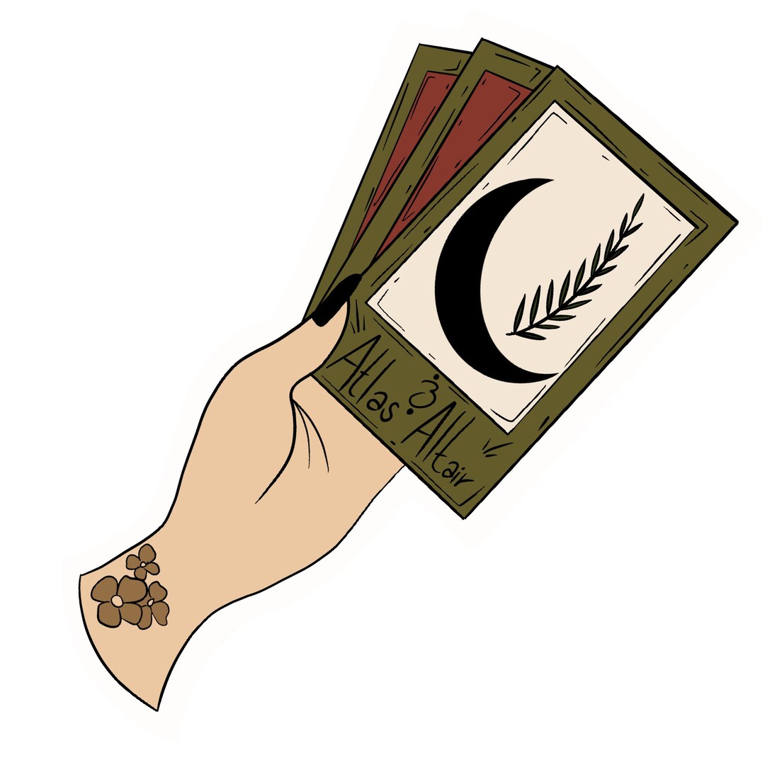 Atlas and Altair Logo Sticker - Etsy