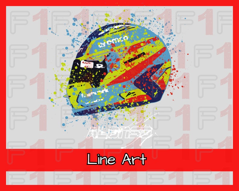 F1 Driver Helmet Image | Digital Download | SVG PNG | Formula One ...