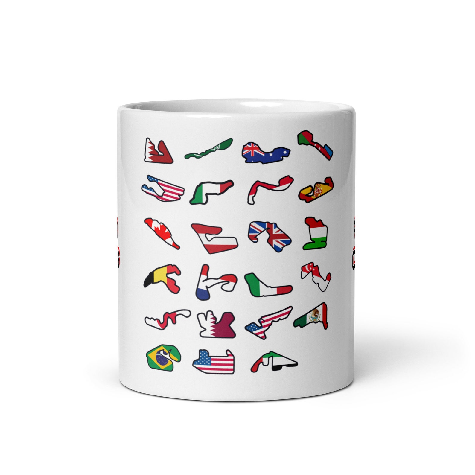F1 2023 Circuit Mug Formula One 1 Race Tracks With Country - Etsy