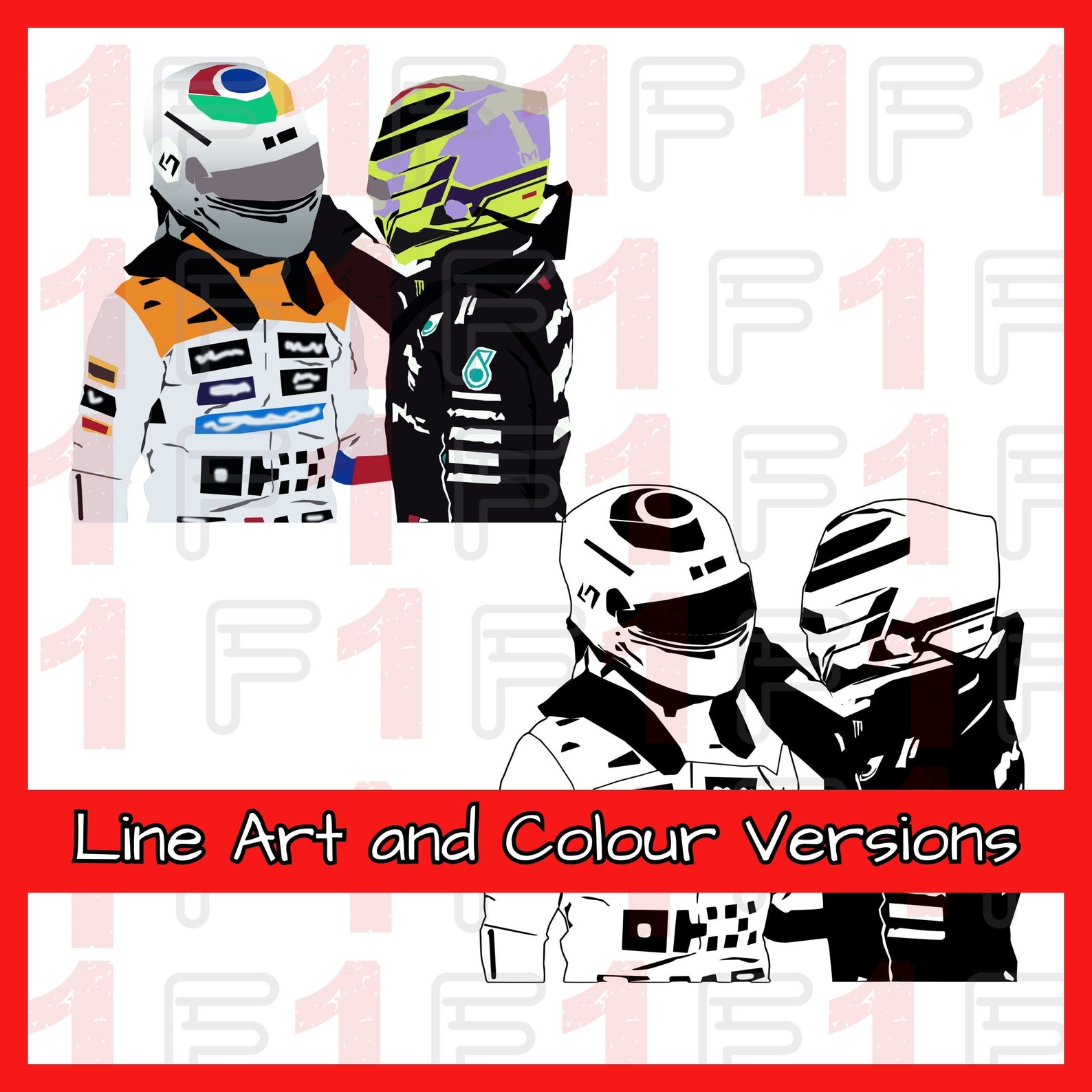 Lando Norris Silverstone British GP 2023 Images Digital Download SVG ...