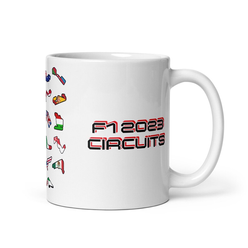 F1 2023 Circuit Mug Formula One 1 Race Tracks With Country - Etsy