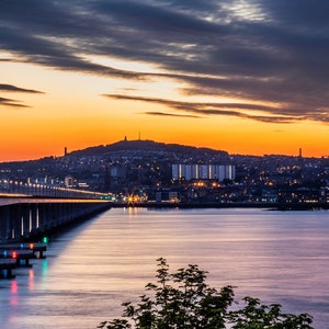 Bonnie Dundee Sunset Print: Scottish Fine Art Photo - Etsy