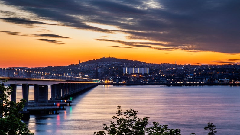 Bonnie Dundee Sunset Print: Scottish Fine Art Photo - Etsy