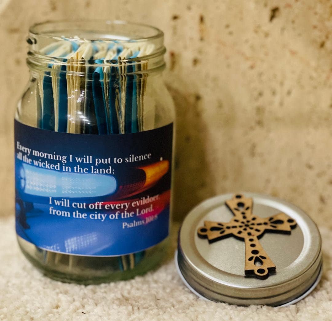 POLICE Scripture Jar Bible Verses for Police Officers, Scriptures for ...